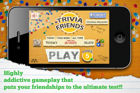 Trivia With Facebook Friends: Stick To Real Buddies - FanAppic.com